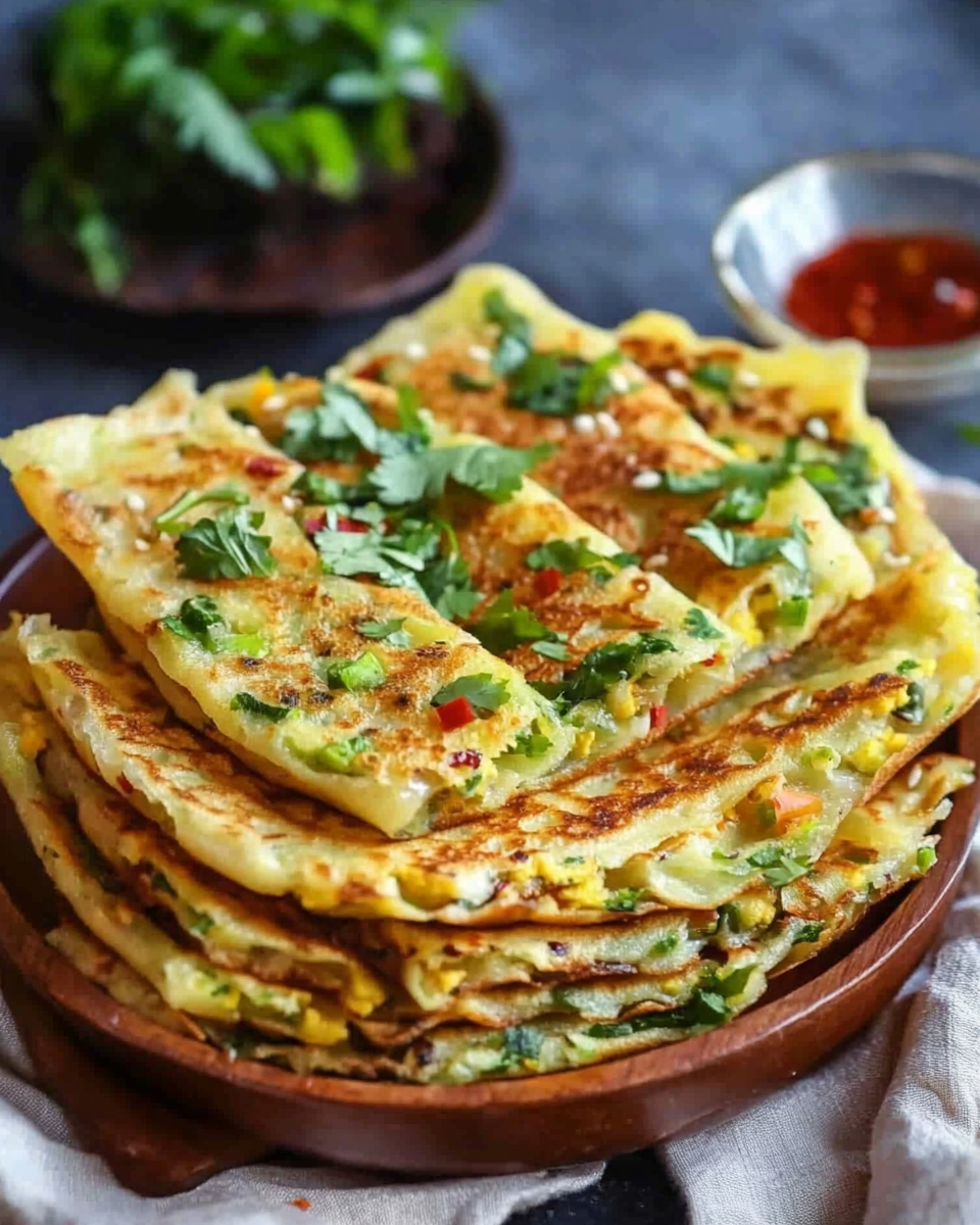 Jian Bing (Chinese Crepes)