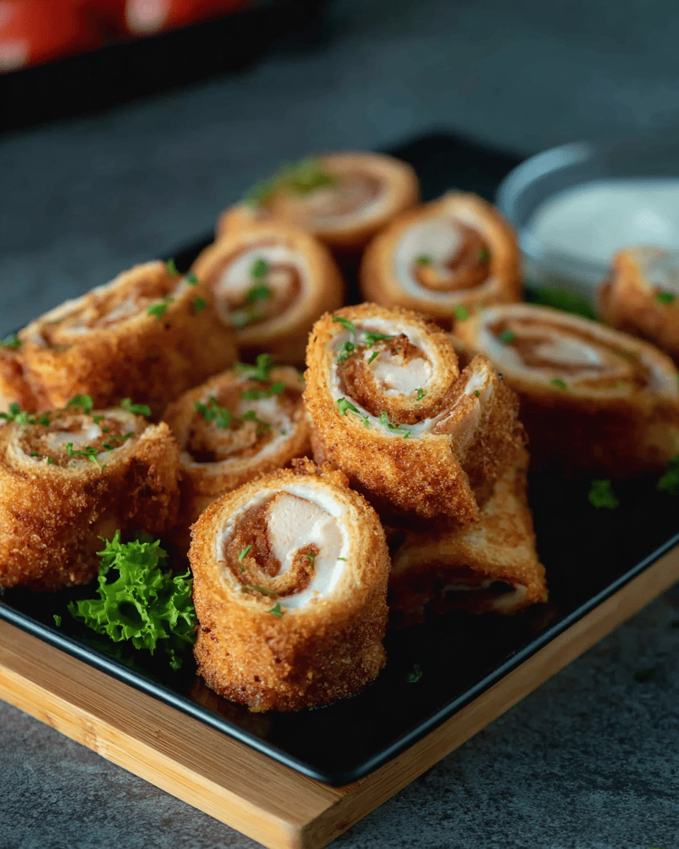 Chicken Swiss Roll
