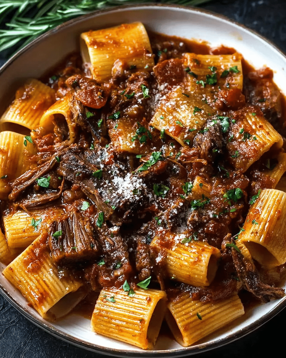 Braised Short Rib Ragu Pasta